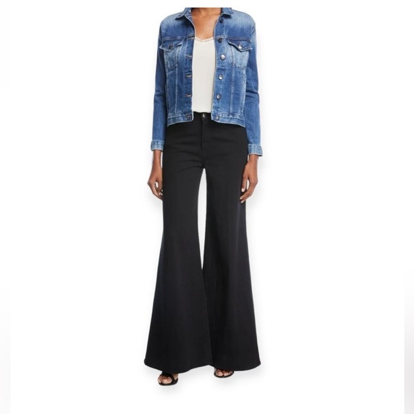 Frame Denim | Jeans | Frame Denim Black Flare Jeans | Poshmark